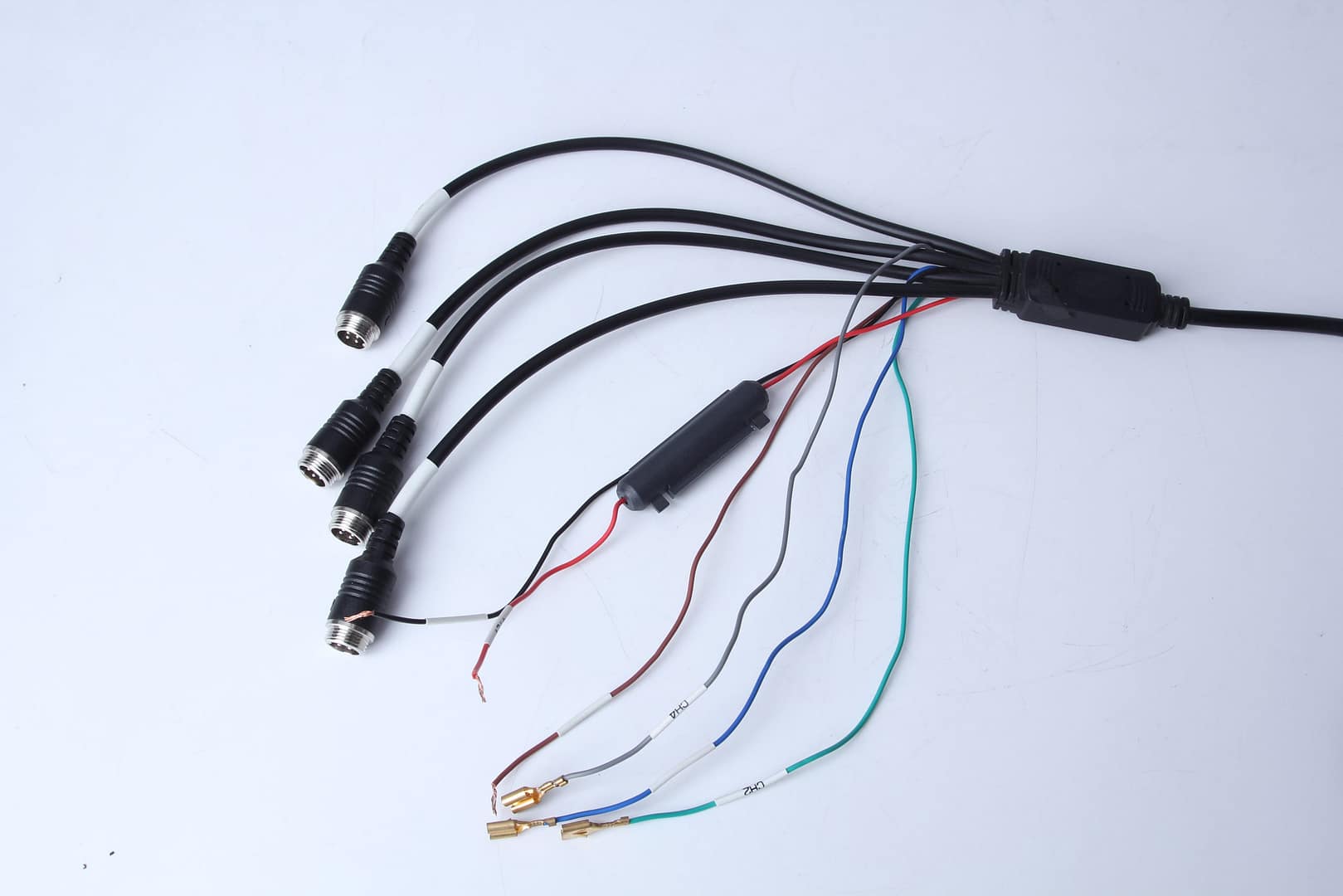 Vehicle monitoring system, Support 4 CH AHD1080P Camera